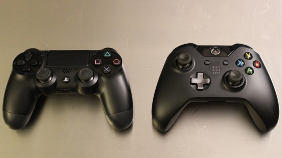 Xbox One And Ps4 Controller Size Comparison Dualshock 4